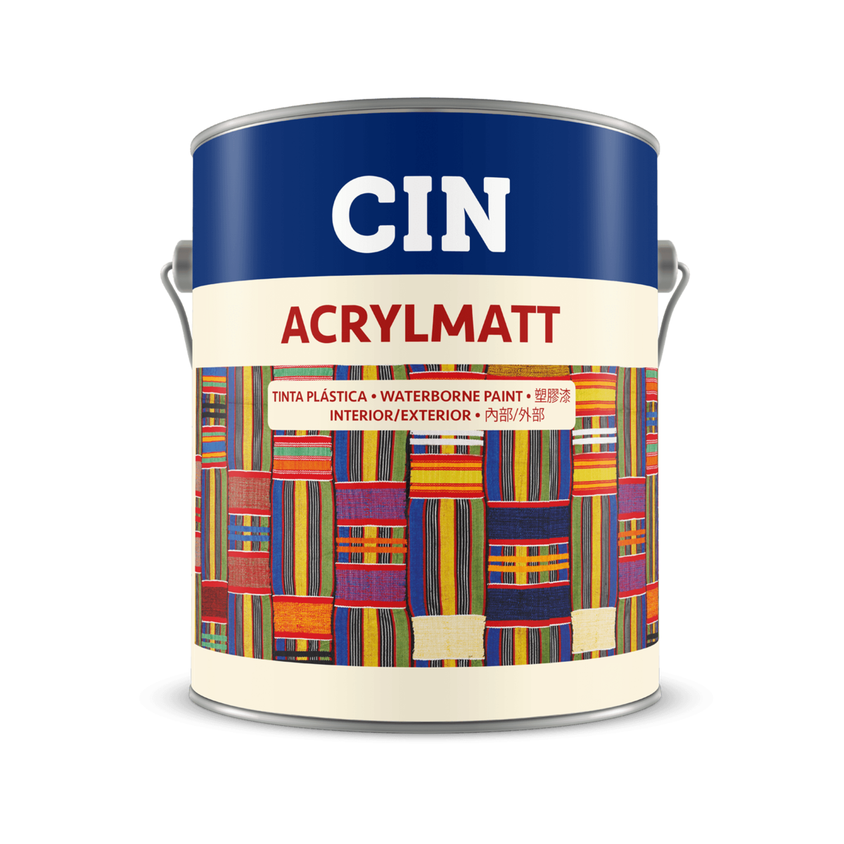 Acrylmatt (10005) - Tinta aquosa mate de boa qualidade | Tintas CIN